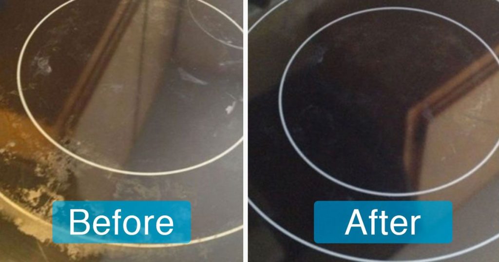 How To Clean A Glass Cooktop With All Natural Ingredients From The ...